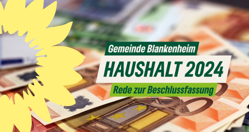 Zukunft gestalten: Der Haushalt 2024 von Blankenheim im Fokus ...